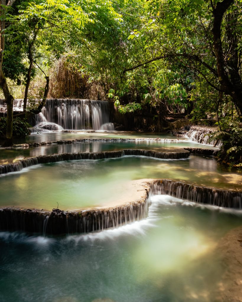 Kuang Si waterfall in Laos: The turquoise-coloured wonder of nature ...