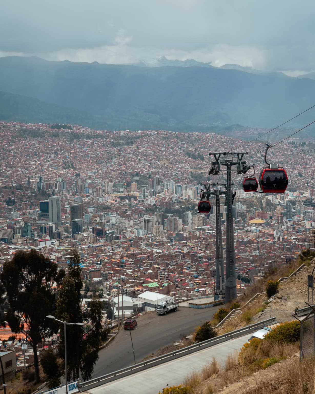 La Paz – The city at high altitude in the Andes - Destary