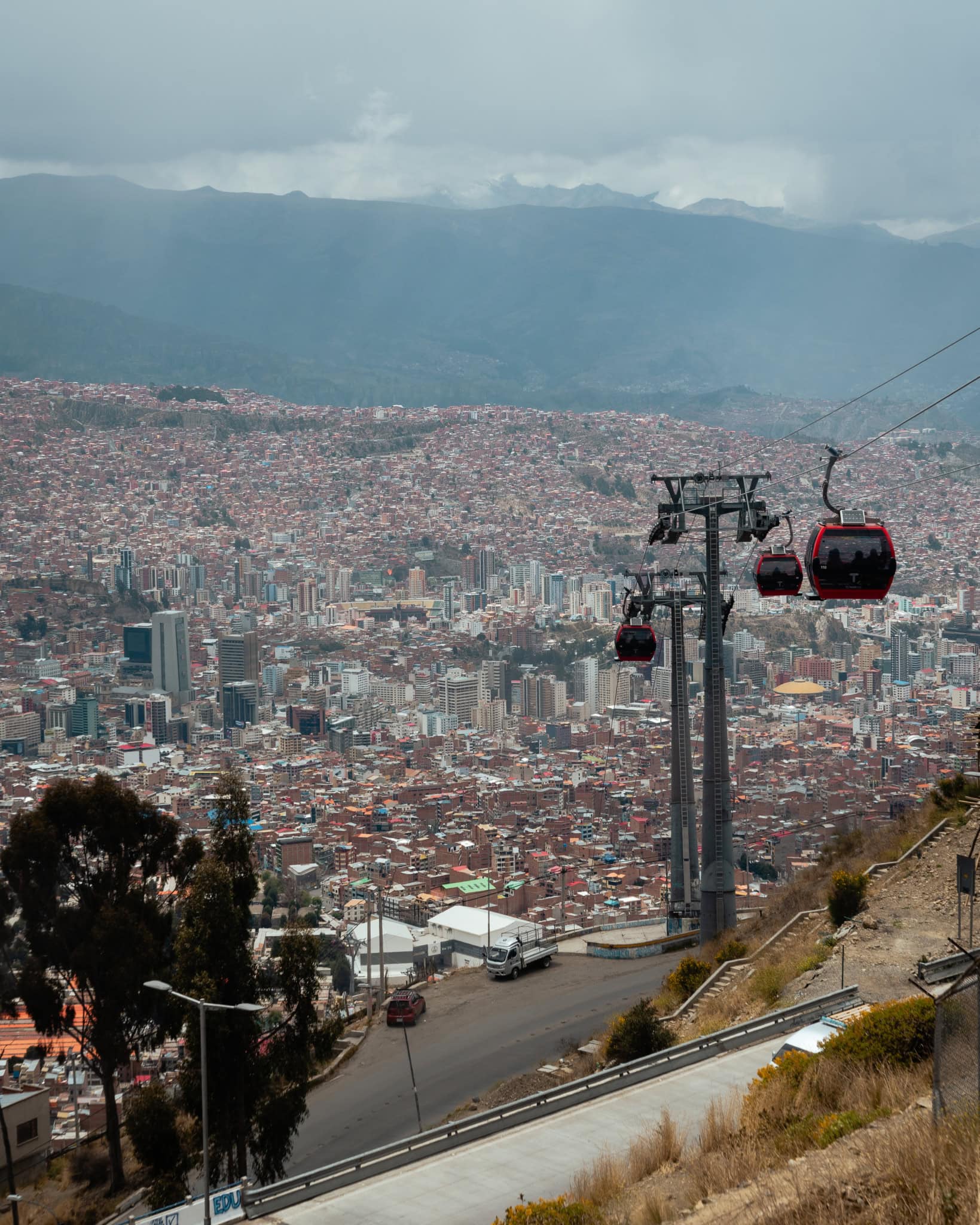 La Paz – The city at high altitude in the Andes - Destary